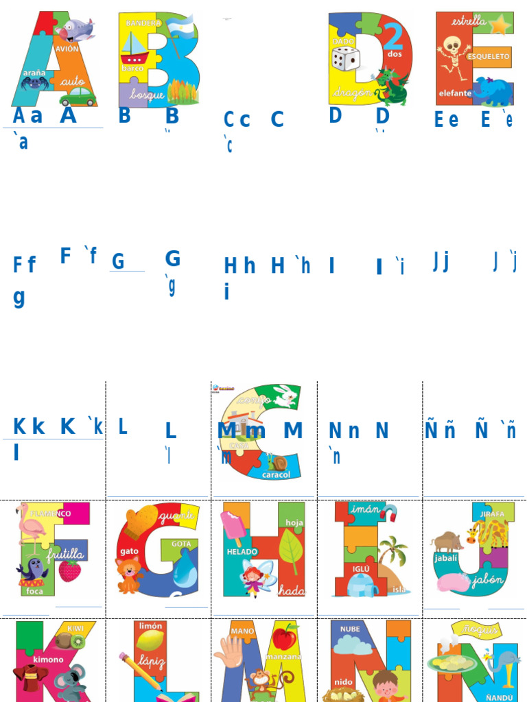 Póster Educativo de Letras 2022 | PDF