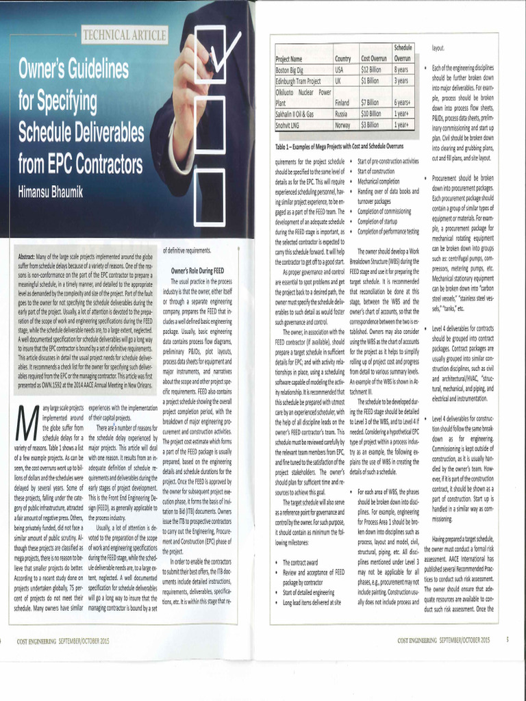 Aace Owners Guide For Scheduling Requirements | PDF