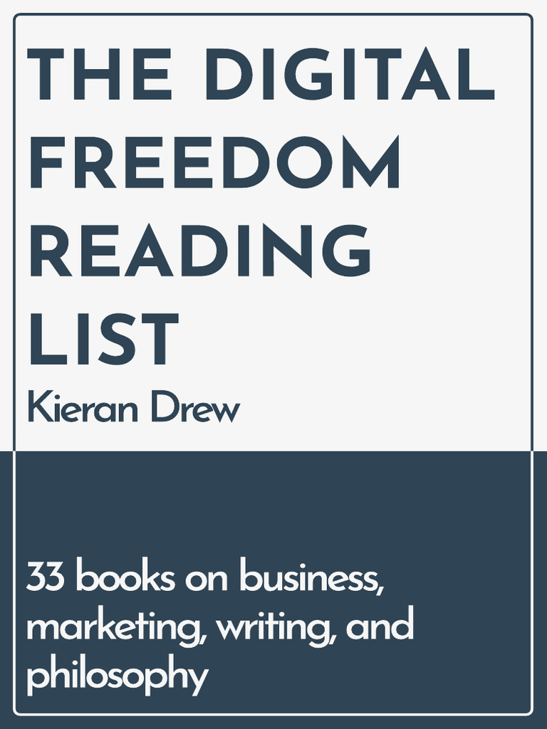 Digital Freedom Reading List | PDF | Persuasion