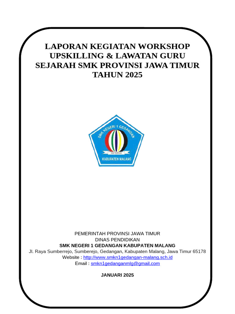 Laporan Kegiatan Workshop Upskilling | PDF