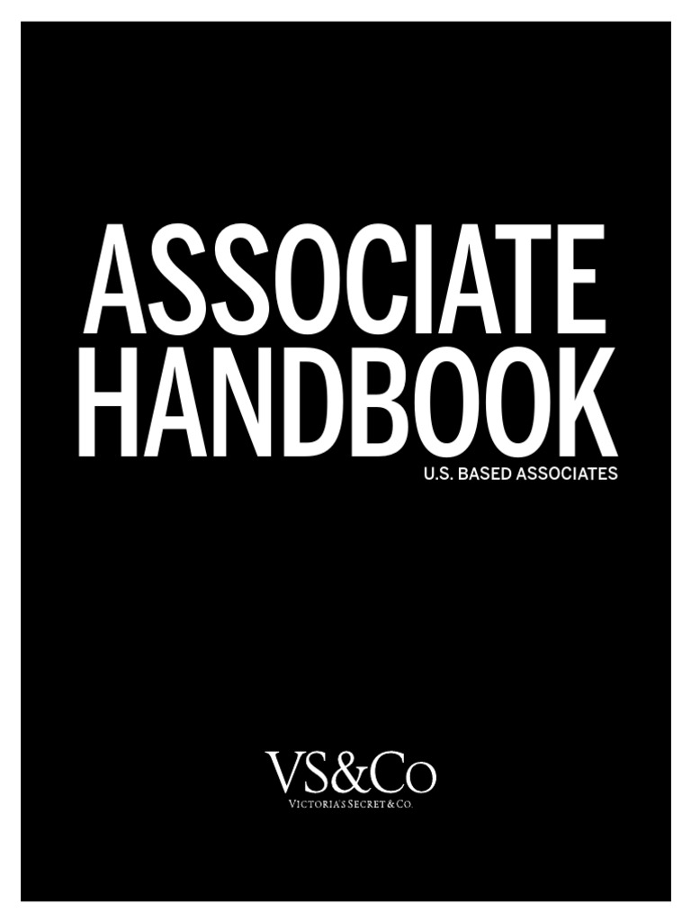 2024-07-11 VS&Co - Associate Handbook | PDF | Electronic Cigarette ...