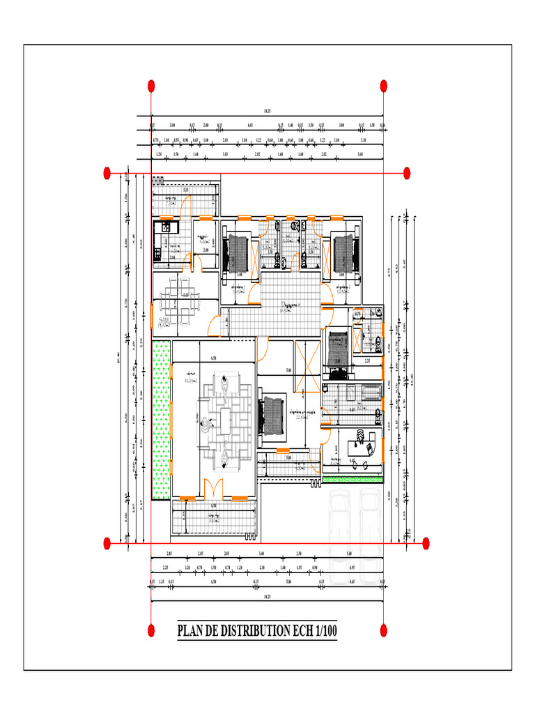 Plein Pied Plan de Distribution | PDF