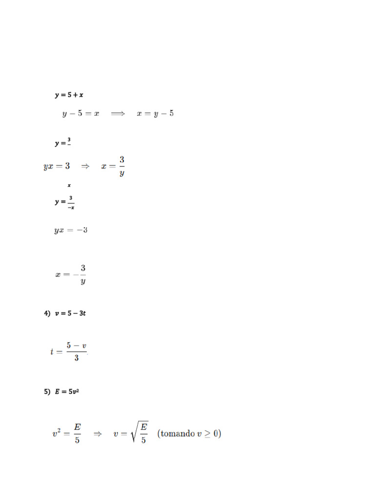 Tarea ALGEBRA BÁSICA | PDF