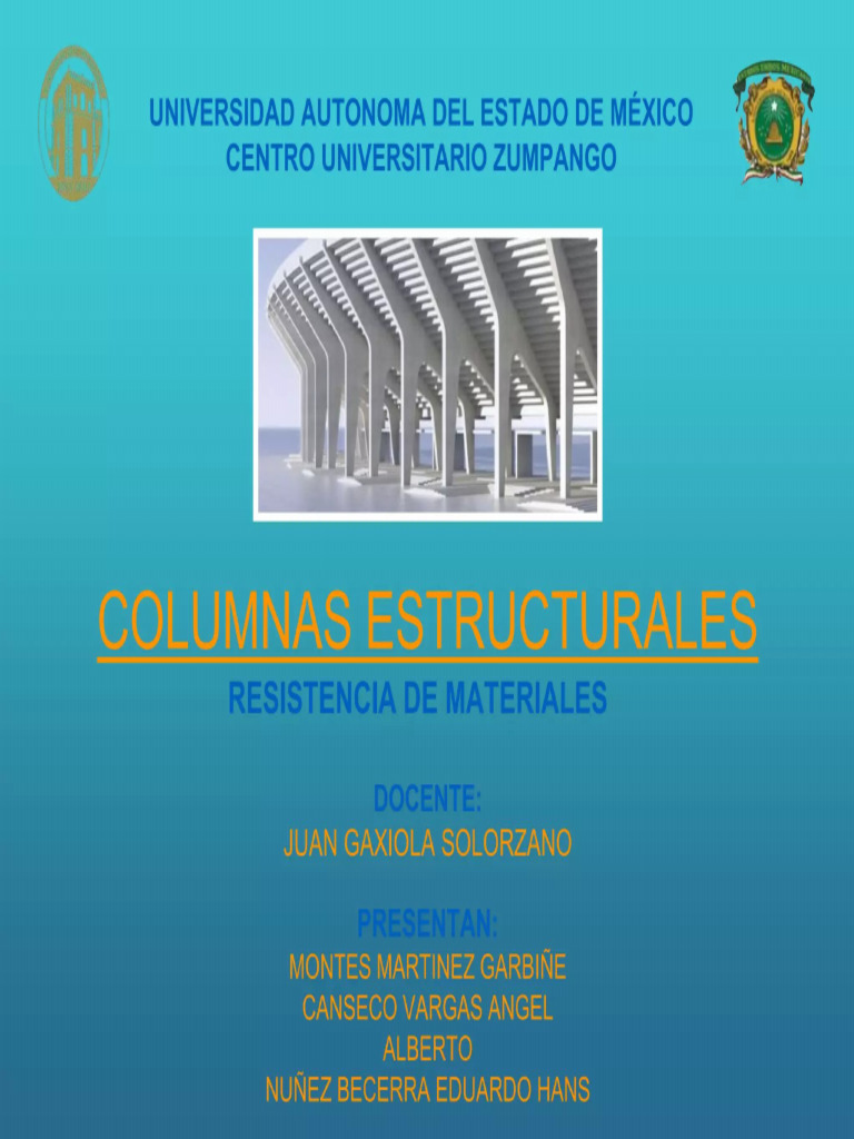 Columnas Estructurales | PDF