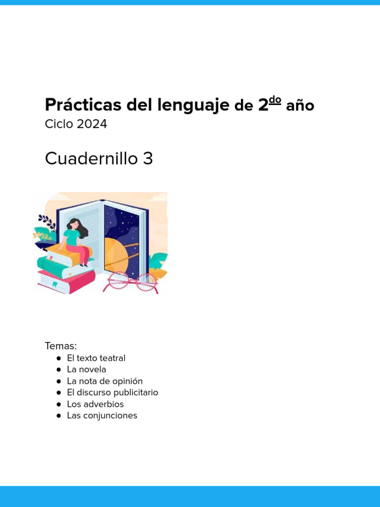 Prácticas de Lenguaje 2do Año 2024 | PDF