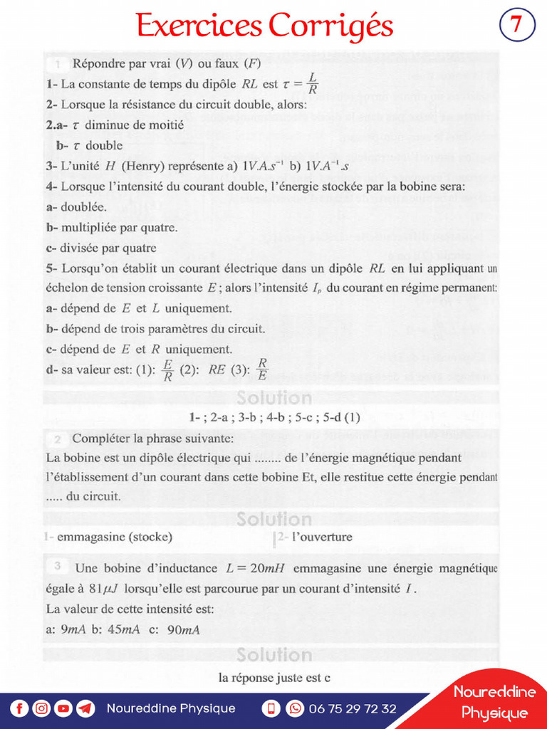 Exercice Avec Correction | PDF