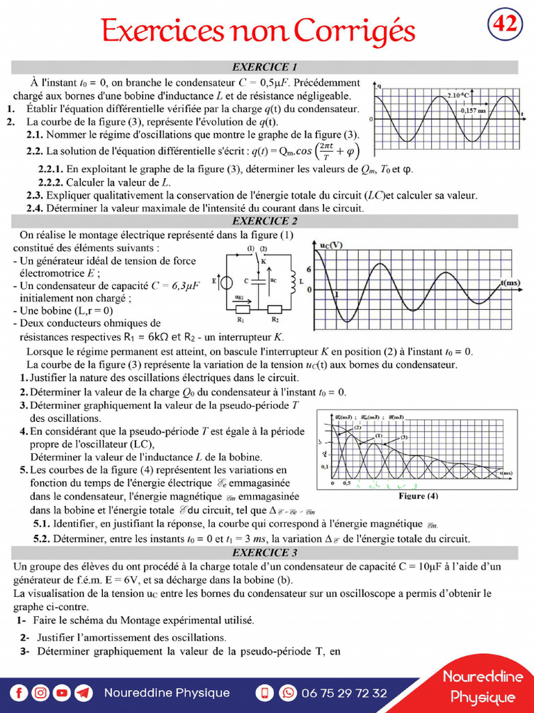 Exer Non Corrige | PDF