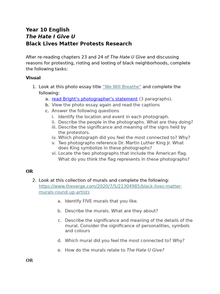 BLM Protests: Analyzing Visual Narratives | PDF