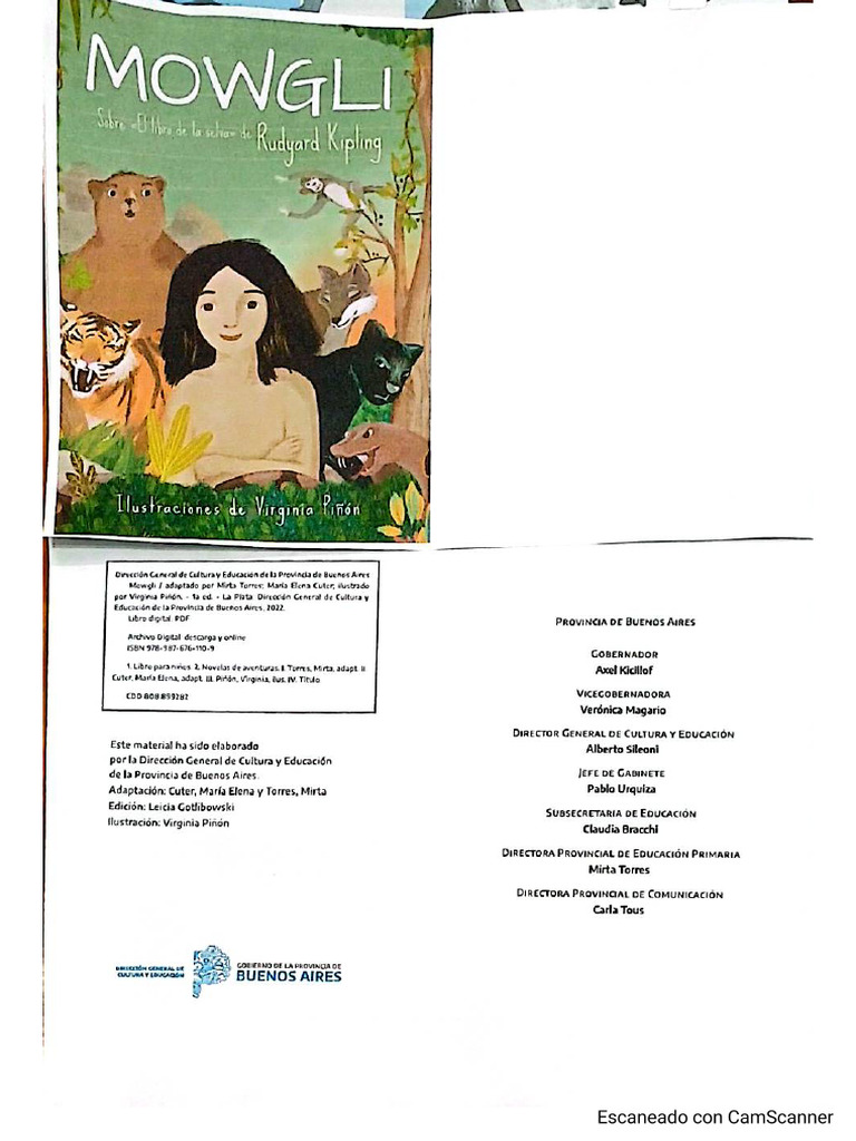 Mowgli. Rudyard Kipling | PDF