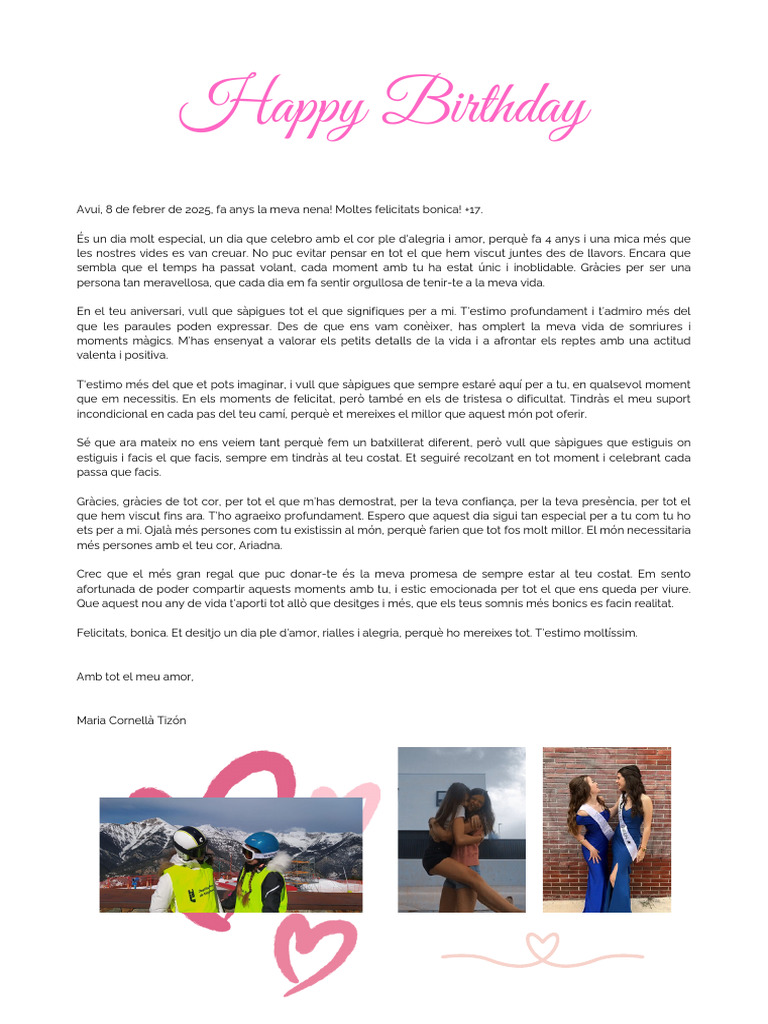 Cumple Ari Maria | PDF