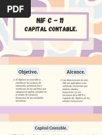 Nif C 11 Capital Contable | PDF | Compartir (Finanzas) | Dividendo