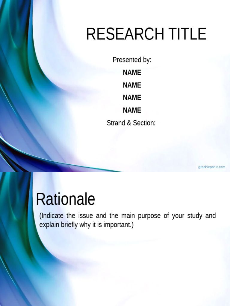 Oral Defense PPT Format | PDF