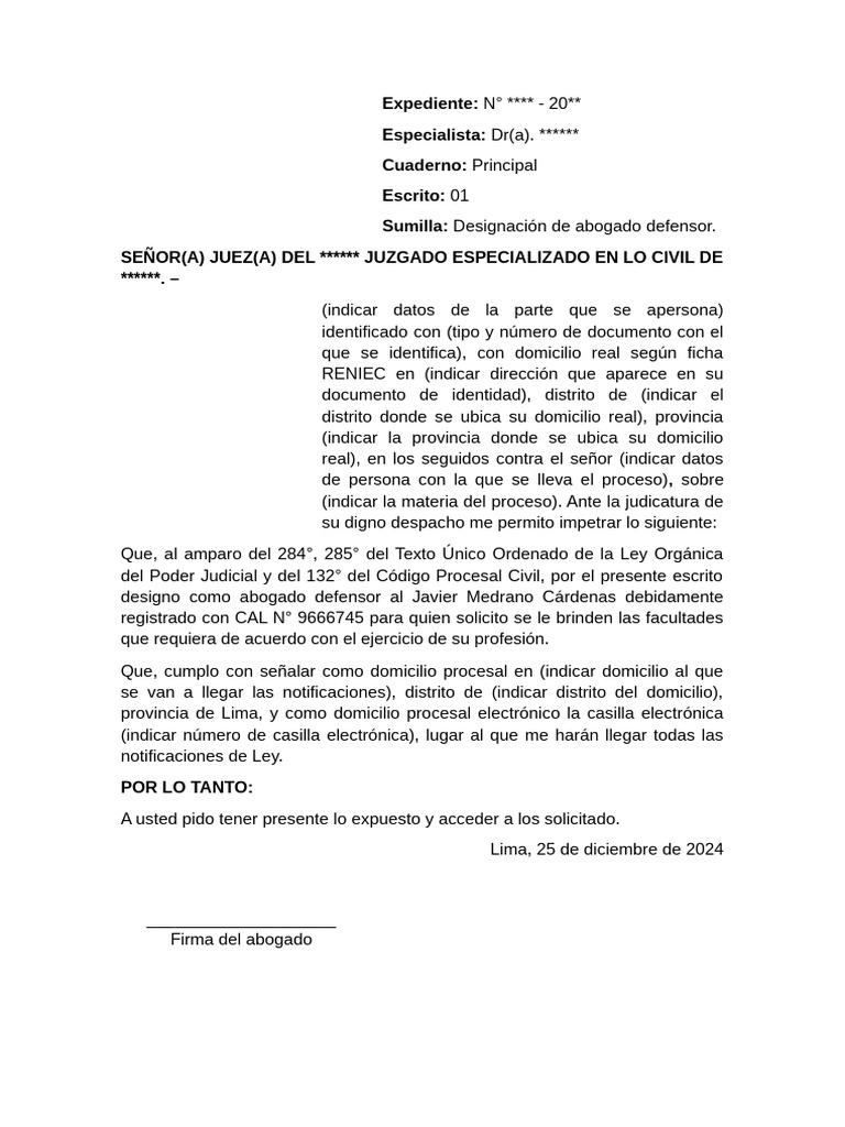 Designo Abogado | PDF