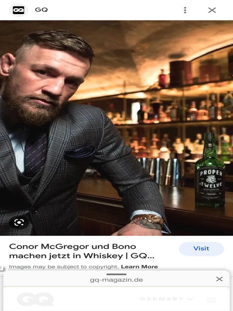 conor mcgregor whiskey | PDF