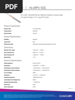 LDF4-50A Product Specifications | PDF | Coaxial Cable | Metrology