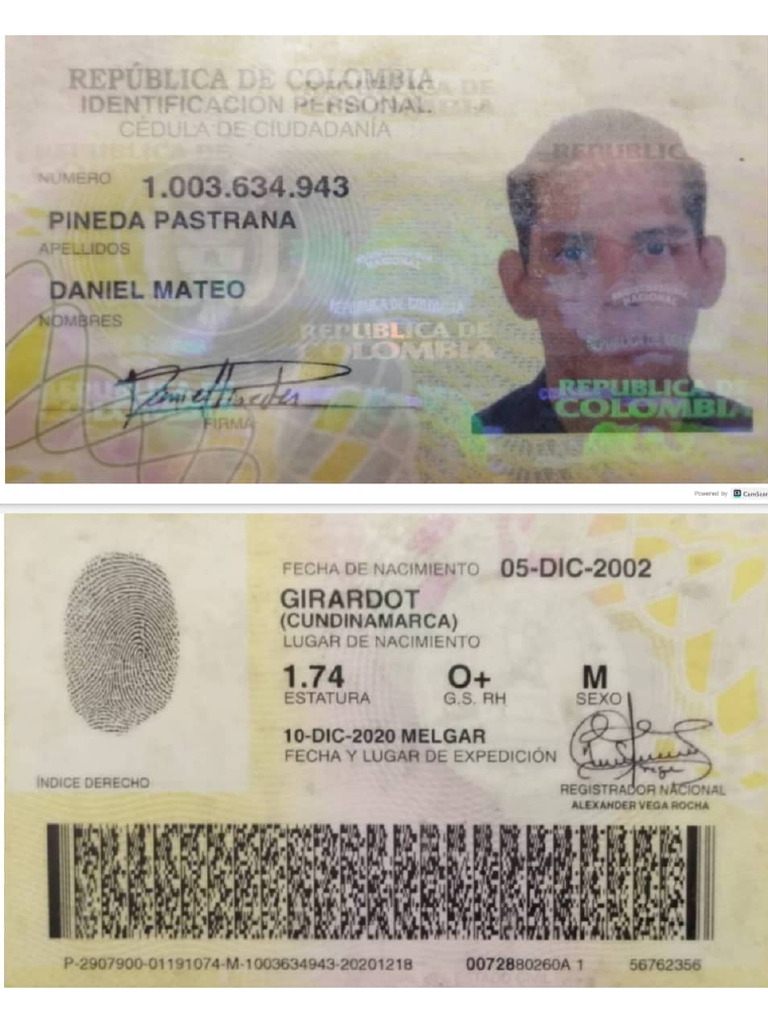 Cédula Daniel | PDF