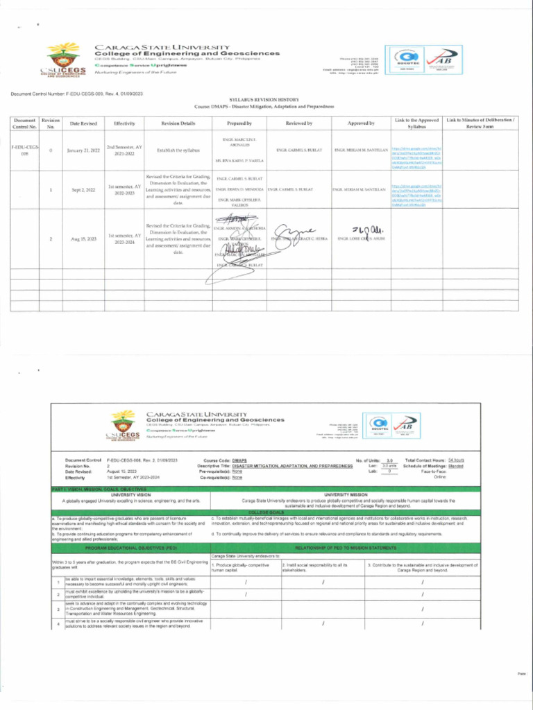 DMAPS - Disaster Mitigation, Adaptation and Preparedness | PDF