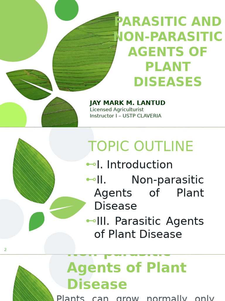 III. Agents of Plant Diseases | PDF | Virus | Fungus