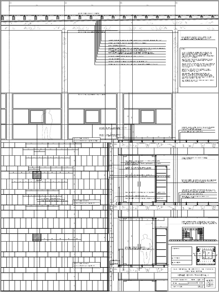 Caja Granada 064 Sección Constructiva III 20 | PDF