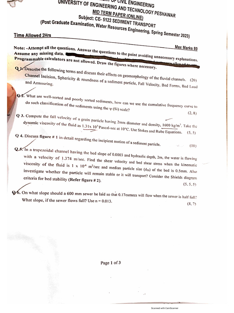 Mid paper 2023 | PDF