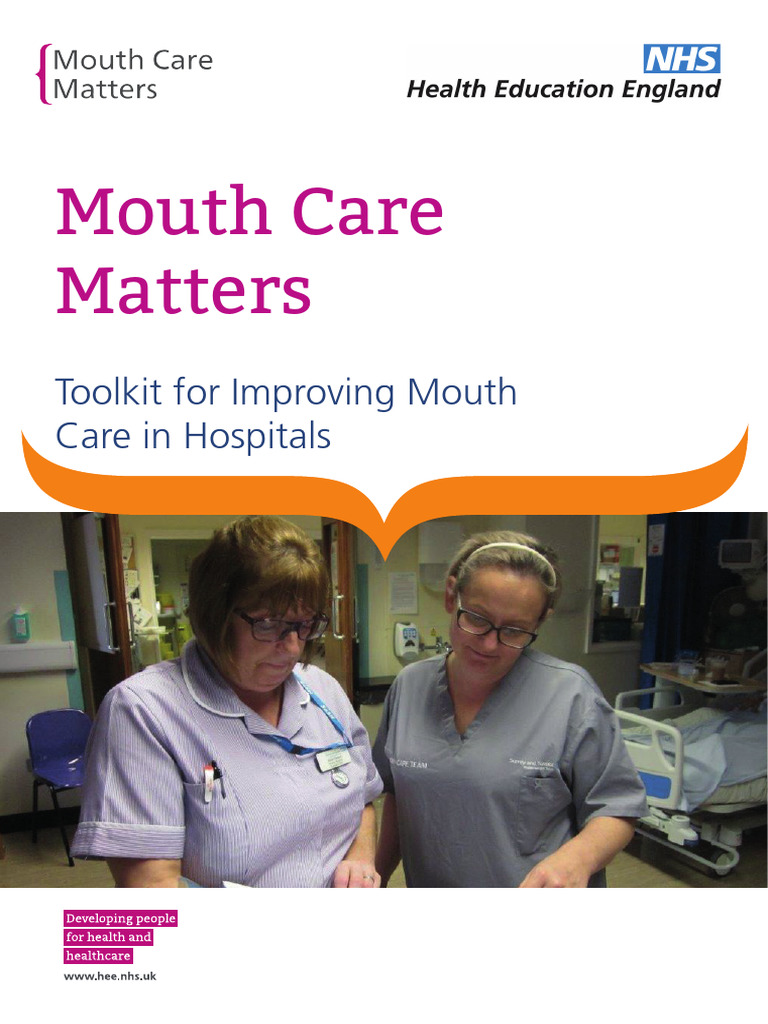 Toolkit for Hospital Mouth Care Improvement | PDF | Hospital | Health ...