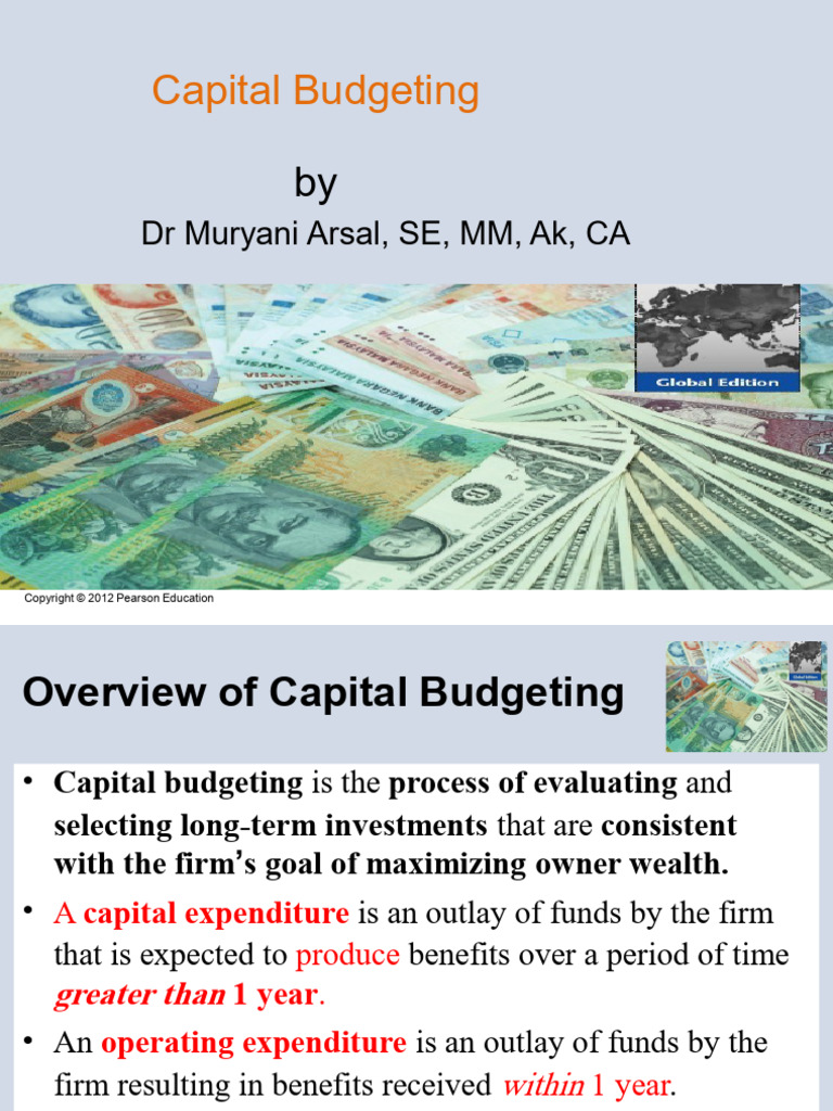 6-capital budgeting | PDF | Net Present Value | Internal Rate Of Return