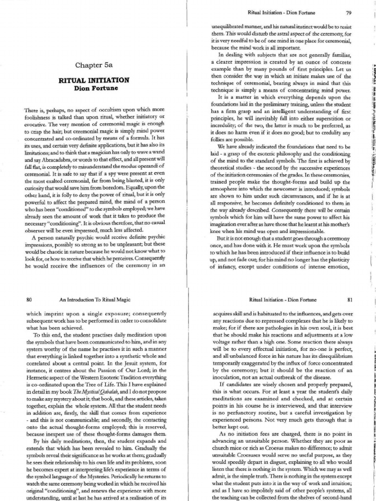 383224581 Knight Gareth Fortune Dion Introduction to Ritual Magic PDF (1) 1 122-41-81 | PDF ...