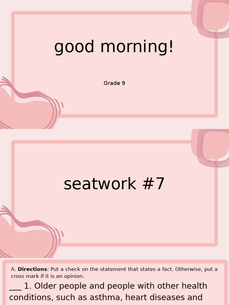9 SEATWORK 7 | PDF