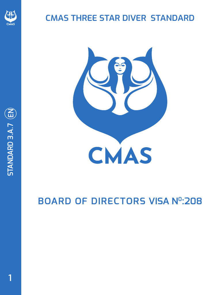 3 P3 Three Star Diver 2023 BOD 208 | PDF | Scuba Diving | Underwater Diving