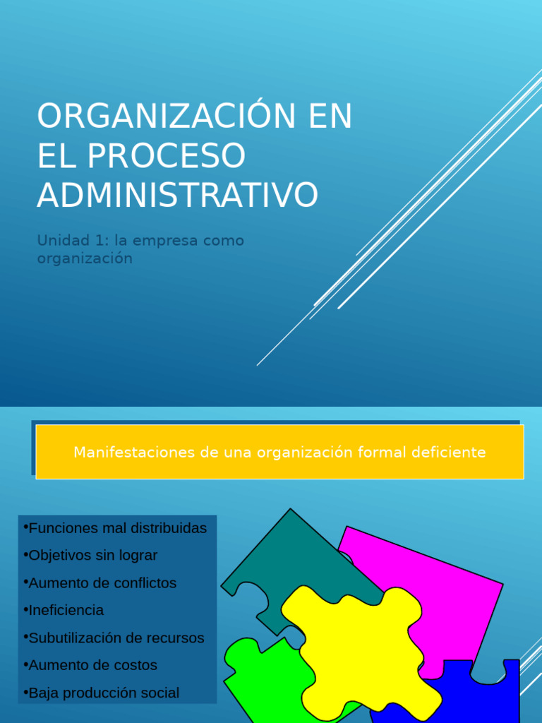 La Organizacion Como Fase Del Proceso Administrativo | PDF | Business