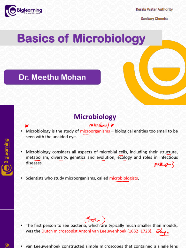 Microbiology Basics - 31453917 - 2025 - 01 - 05 - 13 - 24 | PDF ...