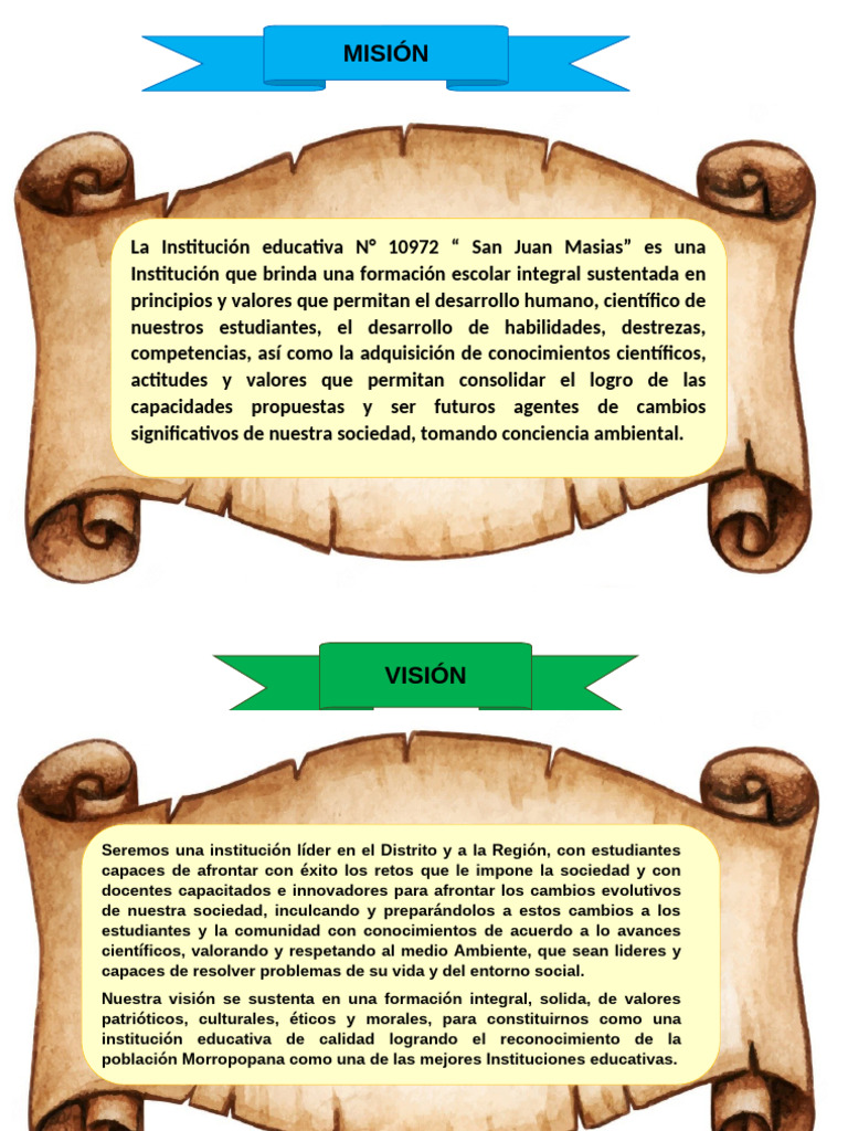 Mision y Vision | PDF