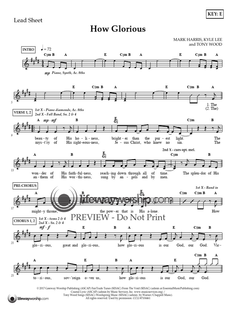 How Glorious | PDF