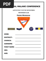 Pathfinder Club Friend Workbook | PDF | Knot | Sidewalk