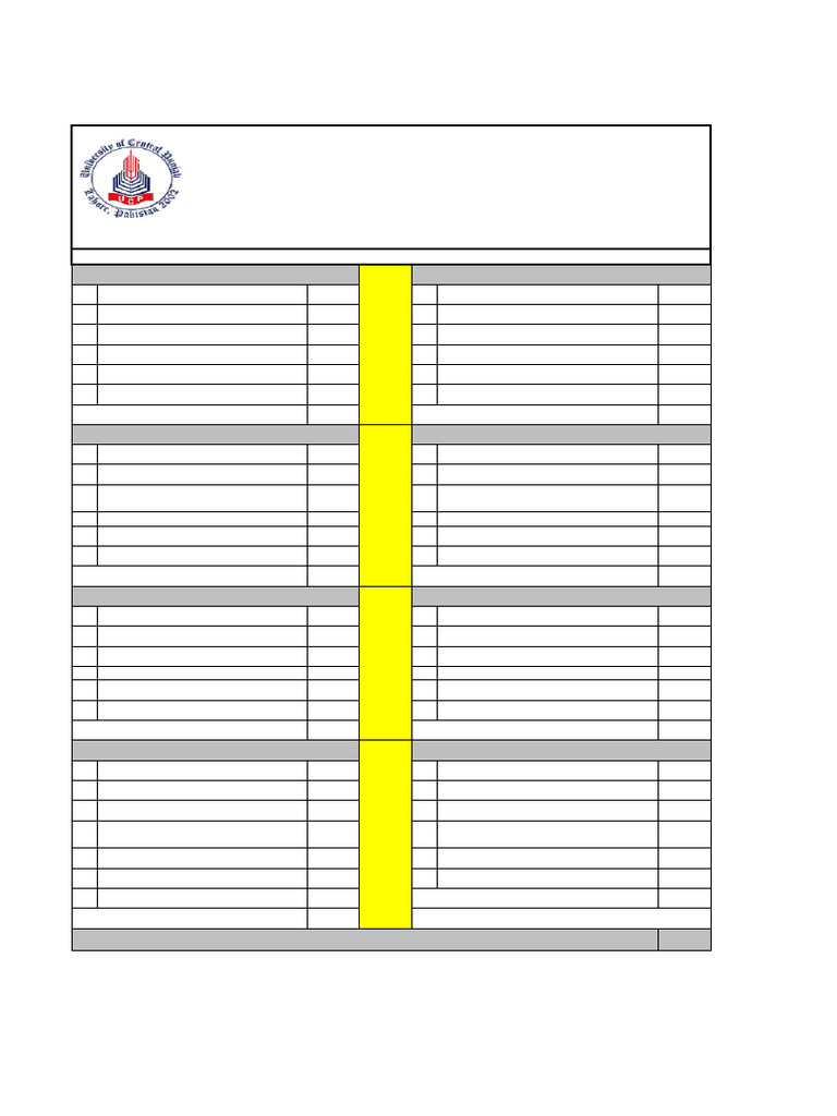 BSCS Roadmap For F18, S19, F19, S20 | PDF | Discrete Mathematics ...
