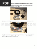 Fan Belt Adjustment and Installation Guide | PDF | Belt (Mechanical ...