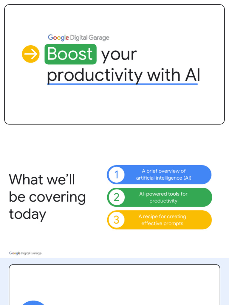 English Injaz - 05 Boost Your Productivity With AI-March 2024 | PDF | Artificial Intelligence ...