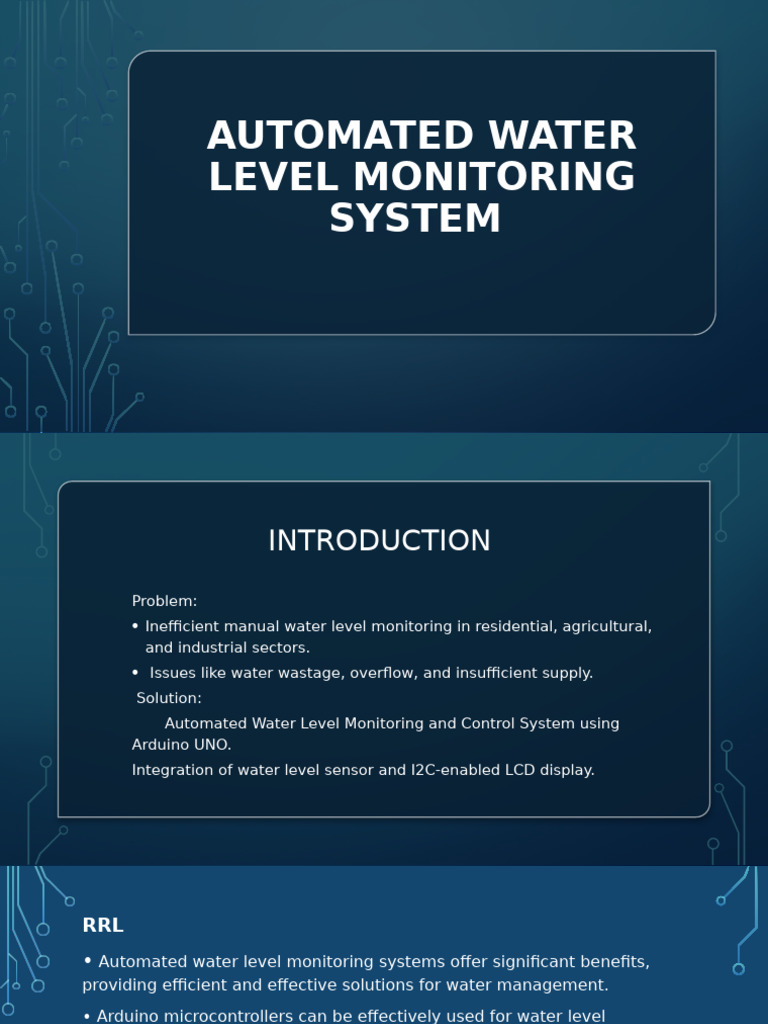 Automated-water-level-monitoring | PDF | Arduino | Automation