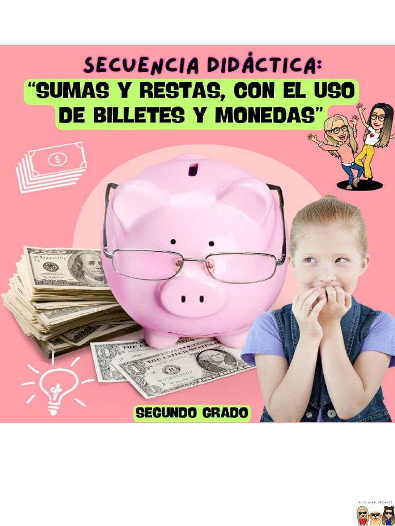 Actividades de Suma y Resta con Dinero | PDF | Moneda | Aprendizaje