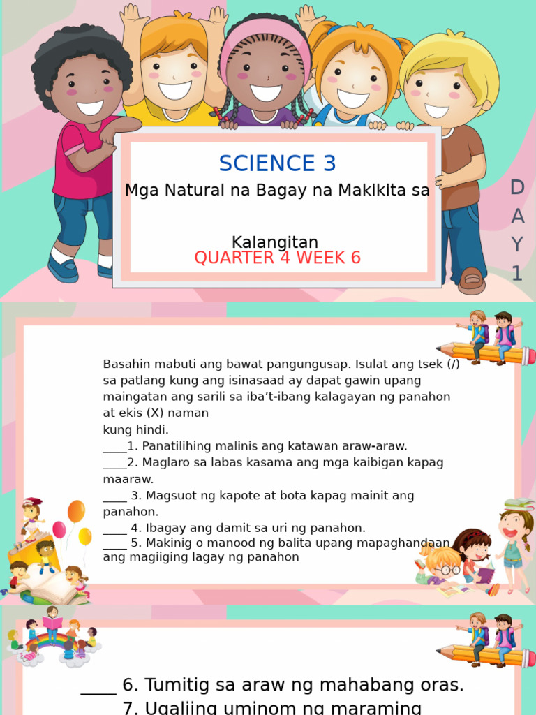 SCIENCE Ibat Ibang Bagay Sa Kalangitan | PDF
