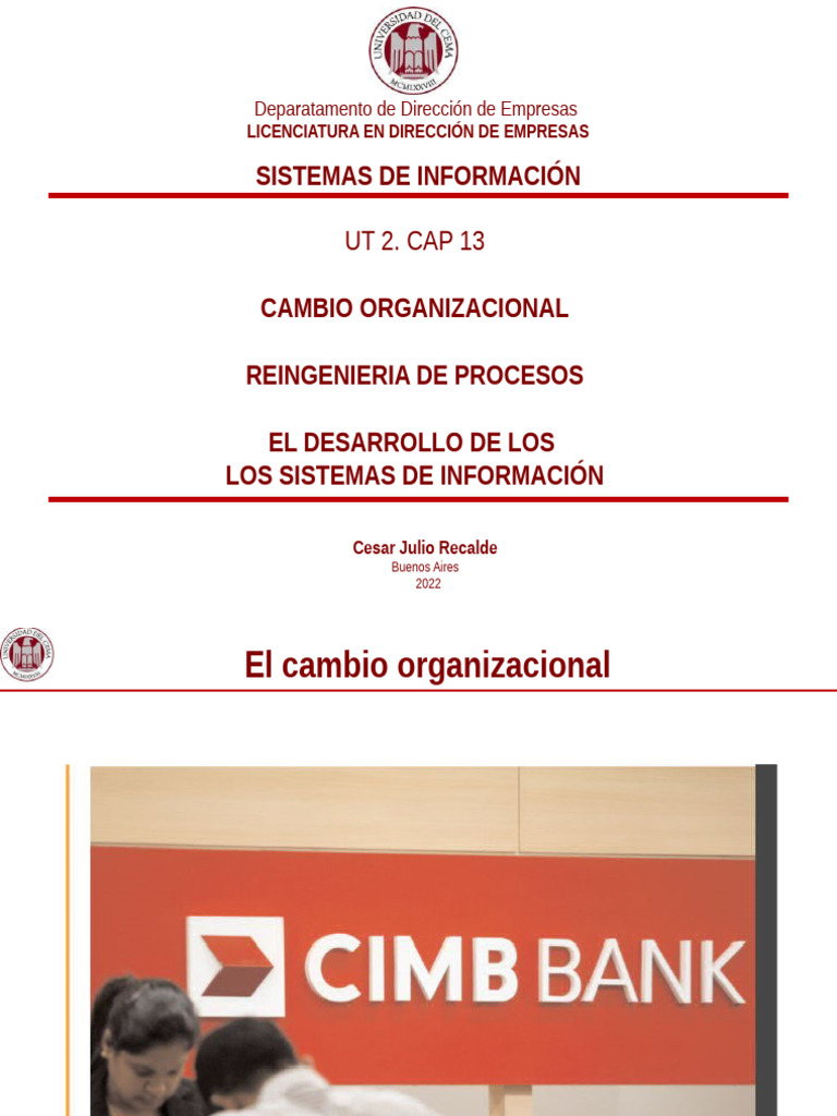 80.ut II - Cap 13. Org Change and Si Development - Listo | PDF | Desarrollo Ágil de Software ...