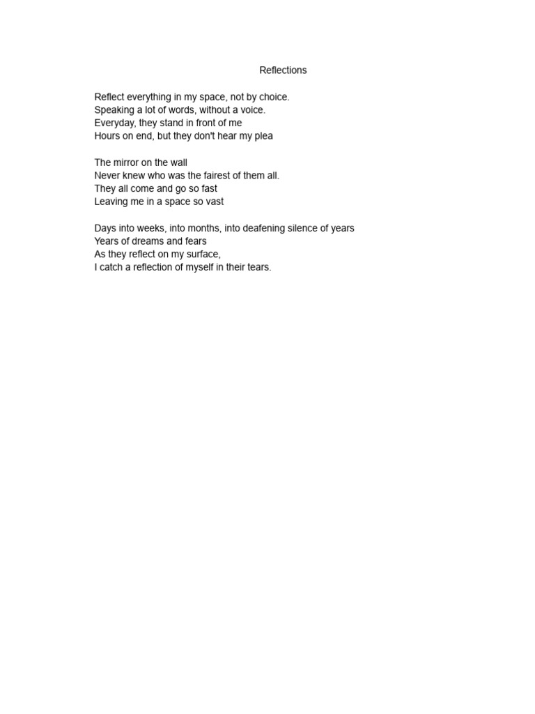 English B Poem (1) | PDF