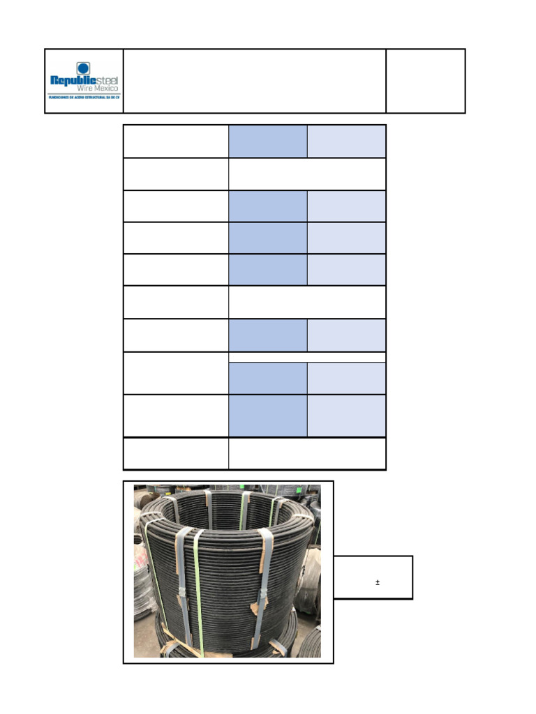 Toron de Presfuerzo Extruido | PDF