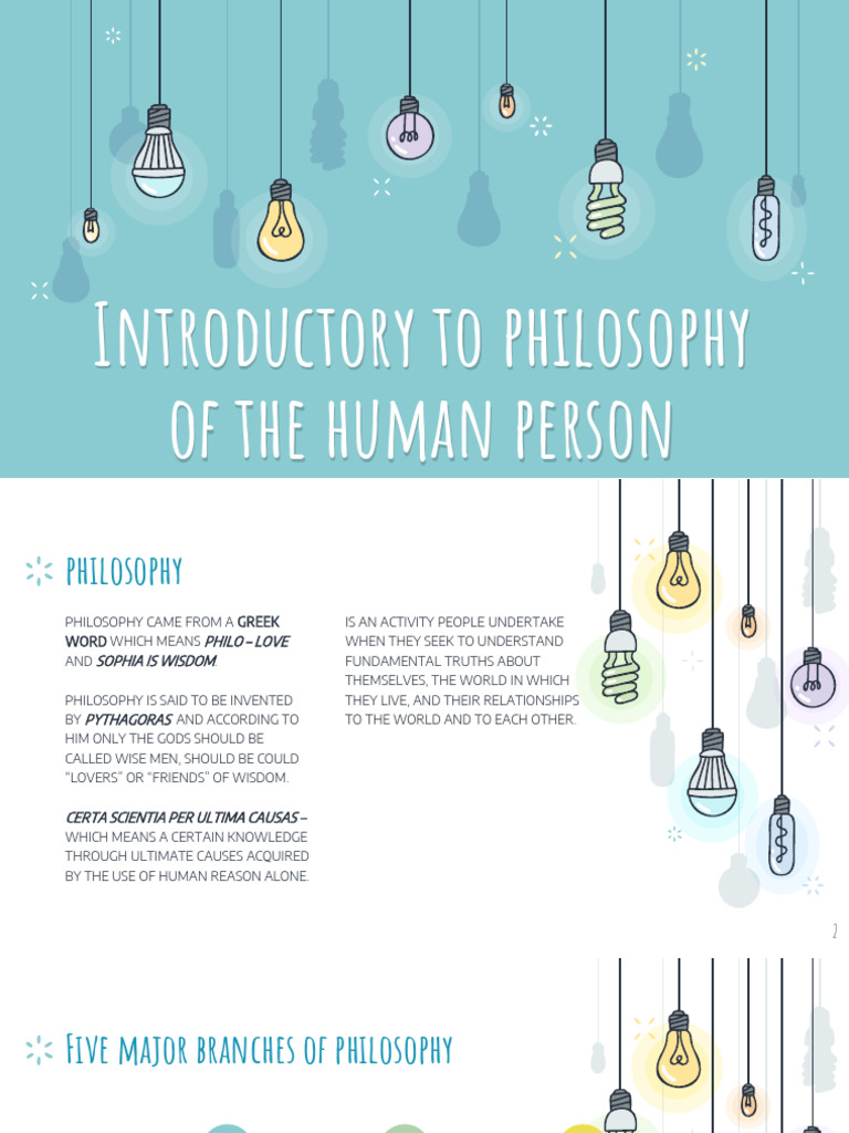 Lesson 1 Branches-of-Philosophy | PDF | Epistemology | Knowledge