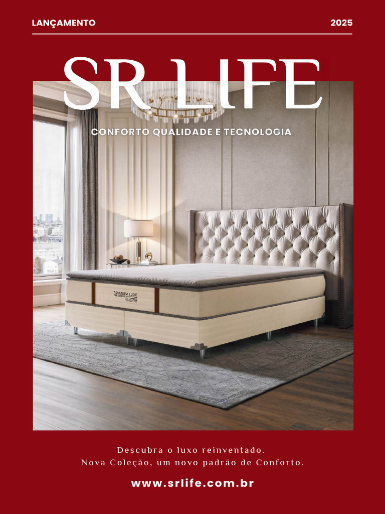 Colchões de Luxo e Conforto SR Life | PDF | Colchão
