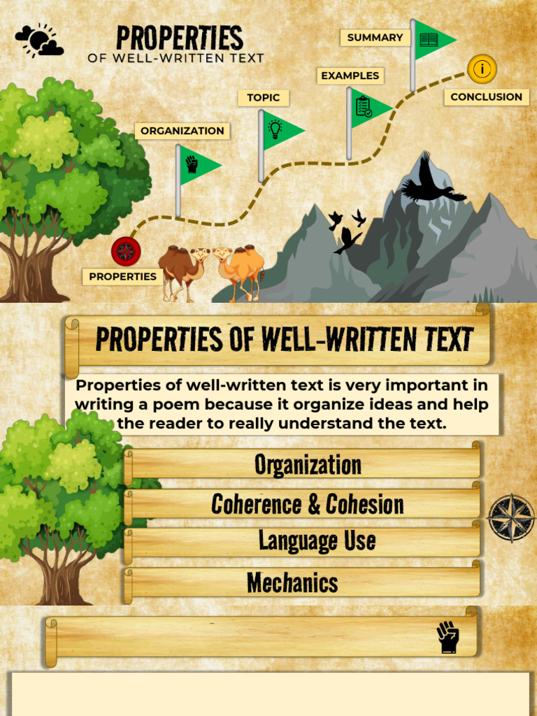 Properties of Well Written Text Complete 1 | PDF | Spelling | Punctuation