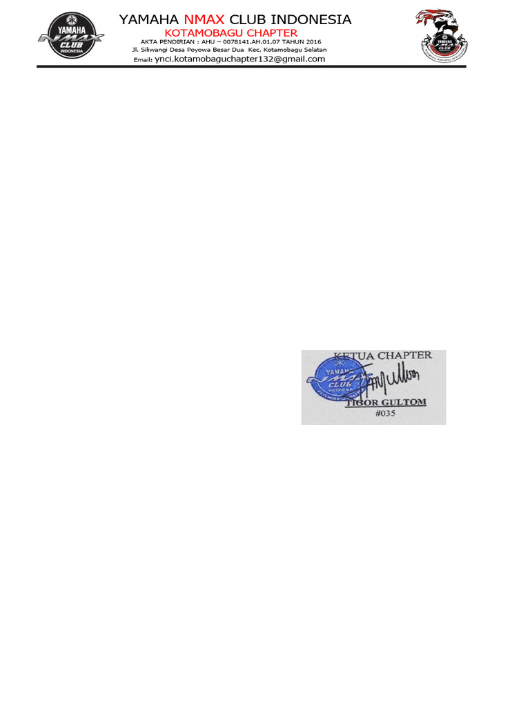 Surat Permohonan Kopdargrab Ke Djarum | PDF