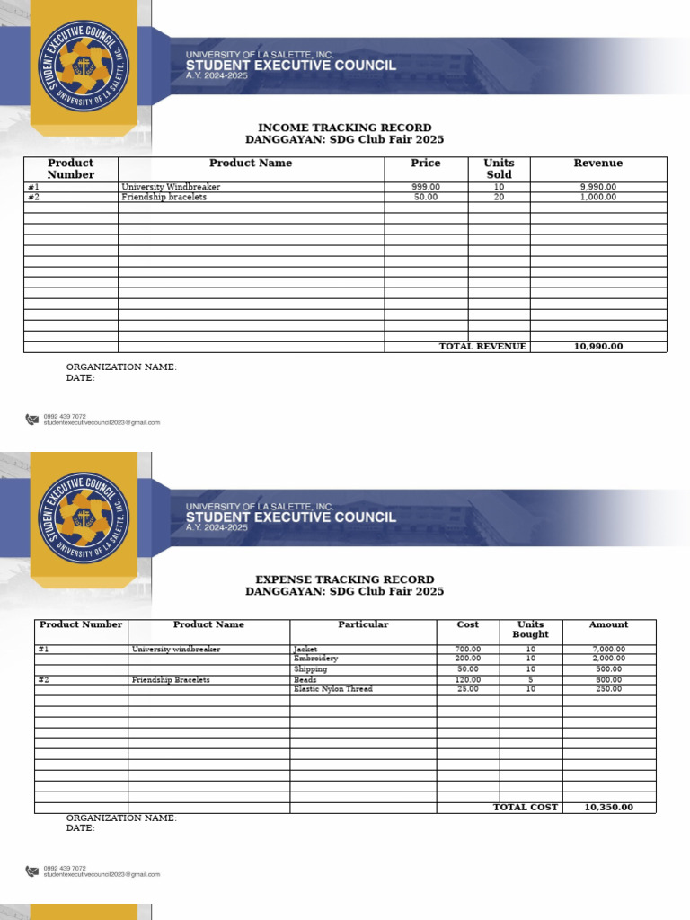 SAMPLE-SDG-Highest-Grossing-Template | PDF