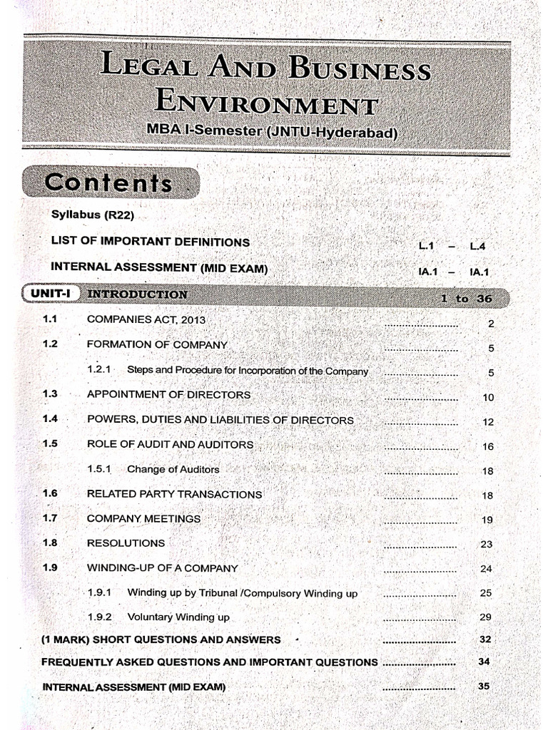 Lbe Sem 1 | PDF