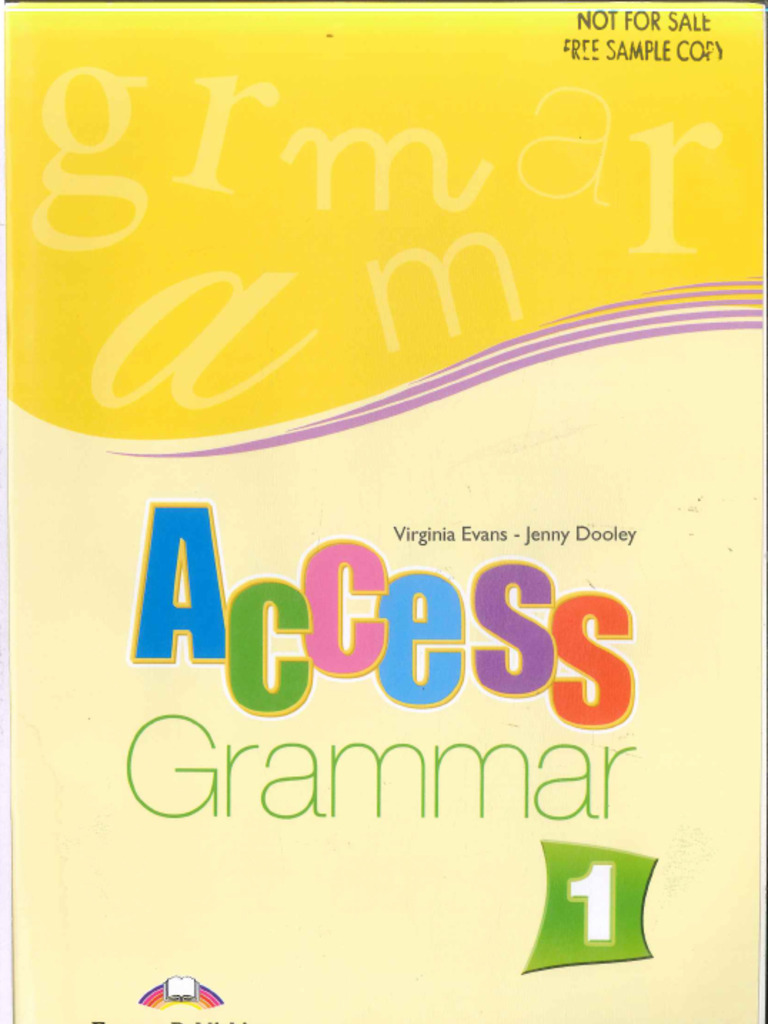 Access 1 Grammar | PDF